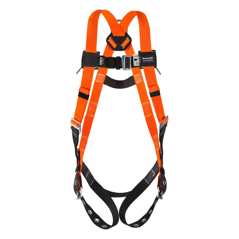 Miller Titan™ Full-Body Harness with Back D-Ring- Gorvex.com